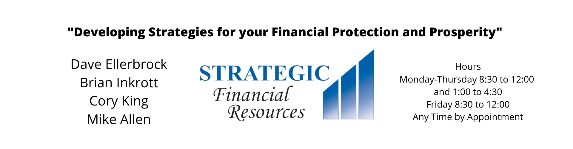 Cory King : Strategic Financial Resources